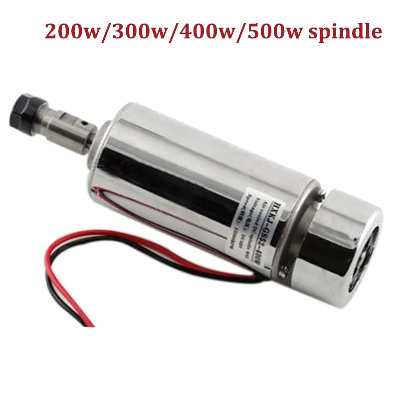 48V-200w-300w-400w-500w-Spindle-Engraving-Machine-Spindle-Motor-Air ...