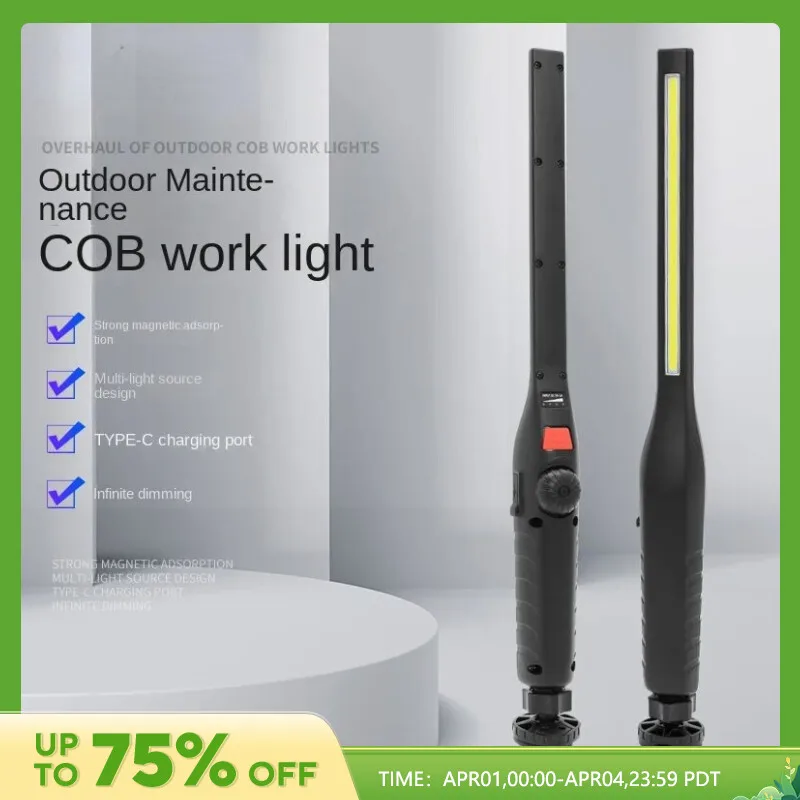 LED-Work-Light-USB-C-Rechargeable-Work-Light-with-Magnetic-Base-and ...