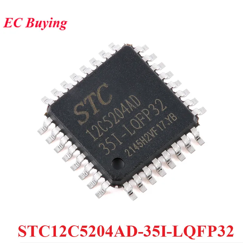 STC12C5204AD-STC12C5204AD-35I-STC-12C5204AD-LQFP32-Single-Chip-Enhanced ...