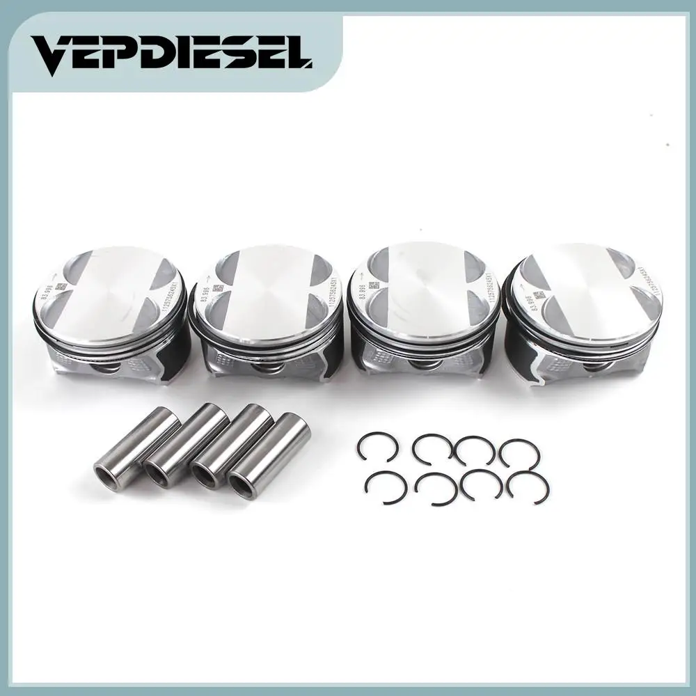 4X-Pistons-Rings-Set-84mm-11257562451-Fit-For-BMW-118i-120i-318i-320i ...