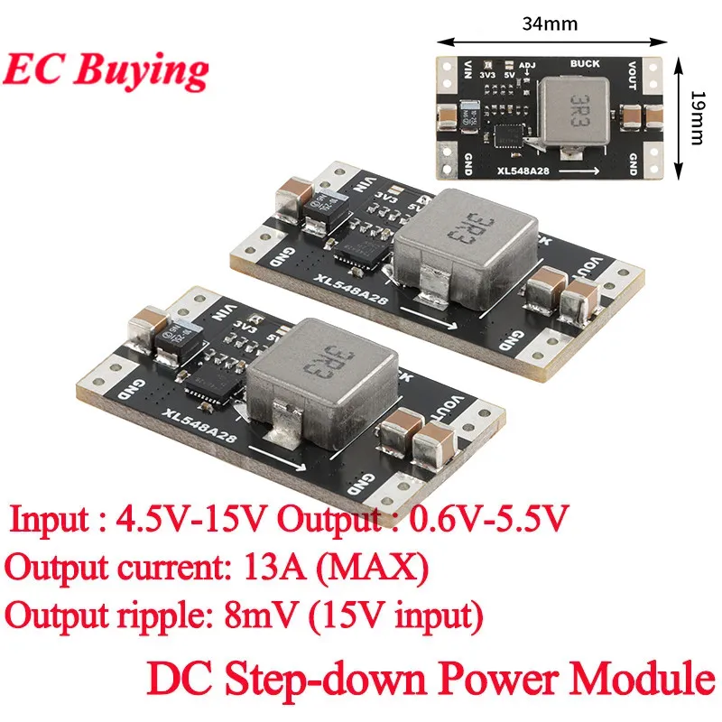 2Pcs-1pc-XL548A28-13A-High-Current-3-3V-5V-DC-Step-Down-Buck-Power ...