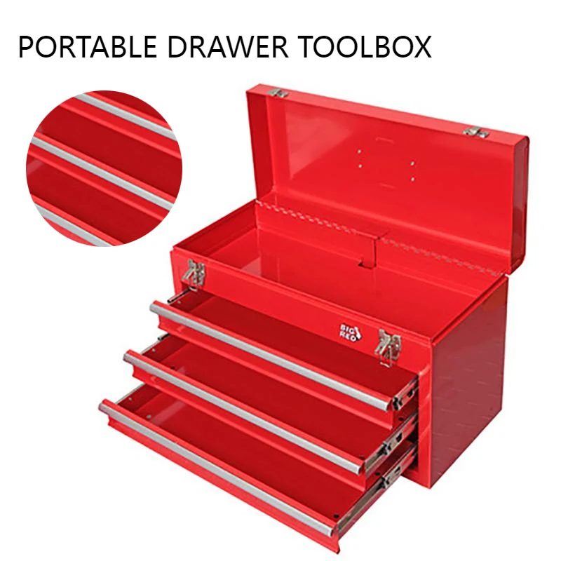 Tool-Storage-Box-Double-Layer-Combination-Portable-Tool-Box-Multi ...