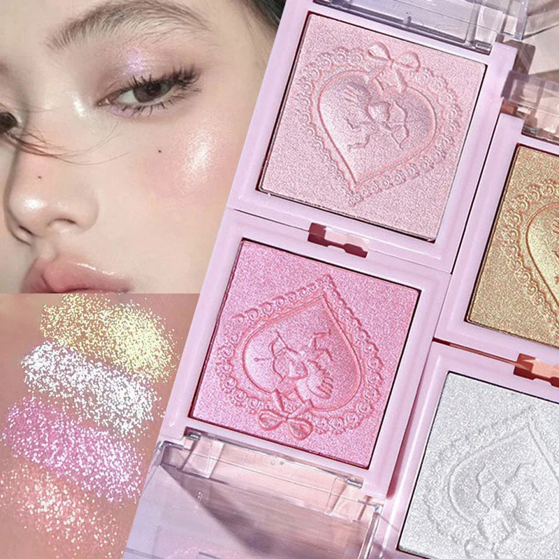 Champagne-White-Highlighter-Powder-Body-Shiny-Glitter-Diamond-Shimmer ...