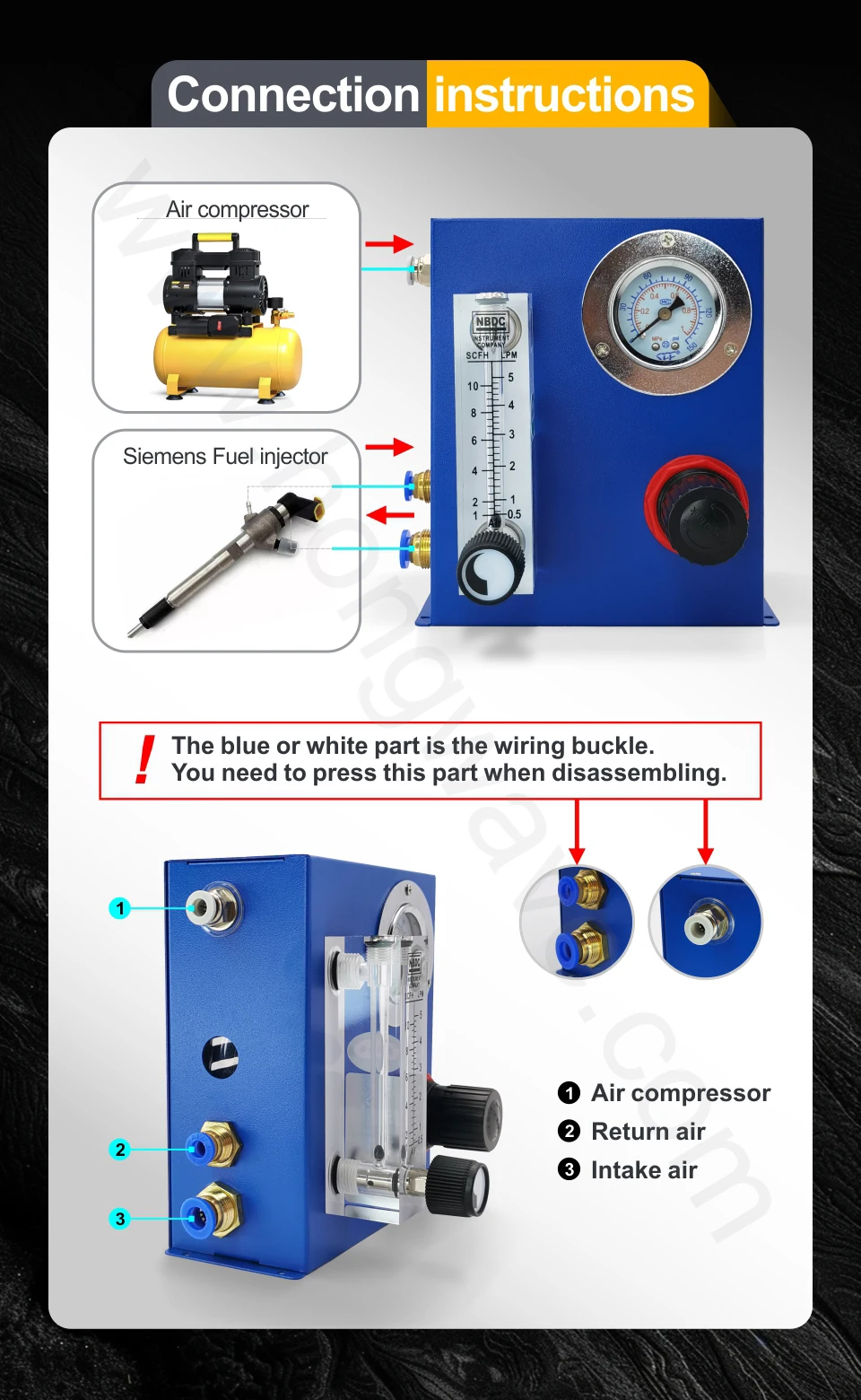 CRI250 Common Rail Injector Tester Diesel Piezo AHE Dynamic