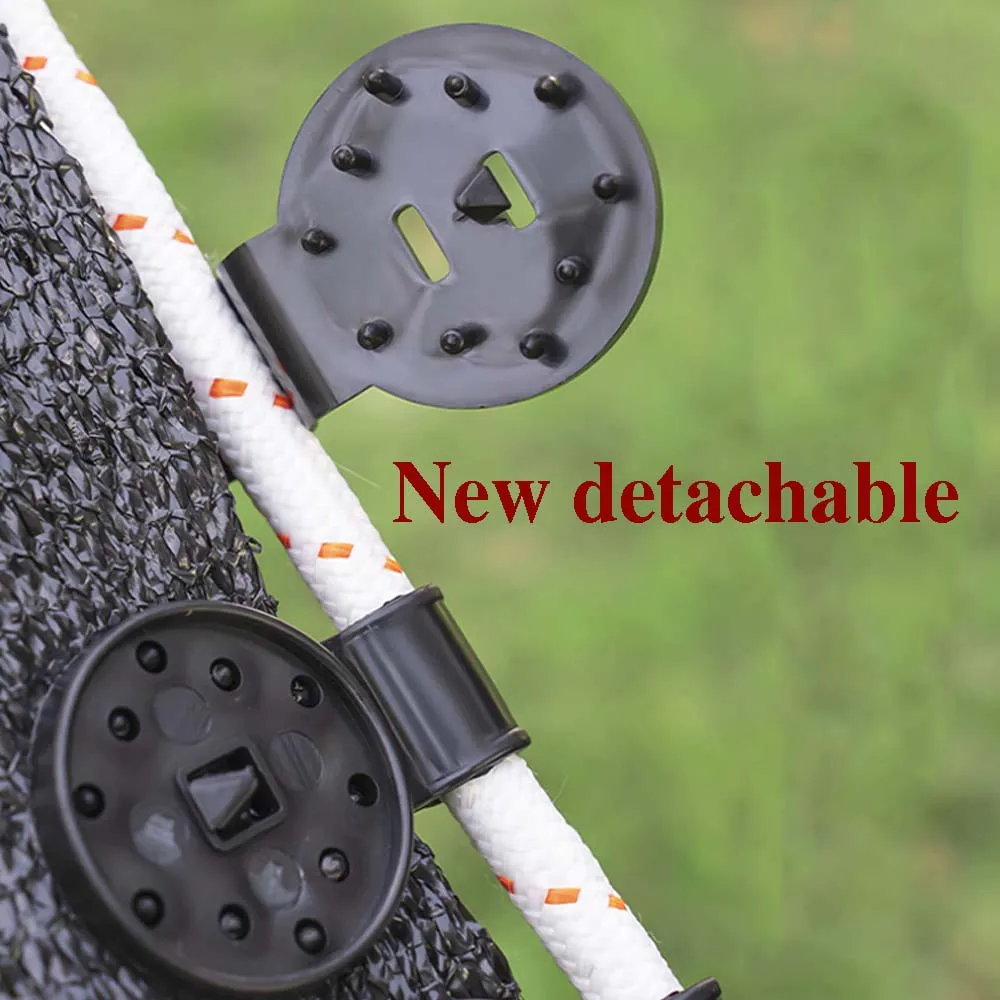 50-100Pcs-Sun-Shades-Mesh-Plastic-Clip-Shade-Pergola-Cloth-Accessories ...