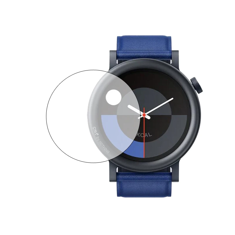 Smartwatch-Hard-Tempered-Glass-Clear-Protective-Film-Guard-For-Nothing ...