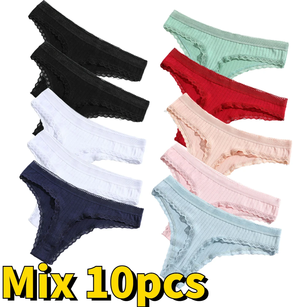 Lace-Panties-For-Women-Mix-5-10Pcs-Lots-Female-Underwear-lenceria-para ...