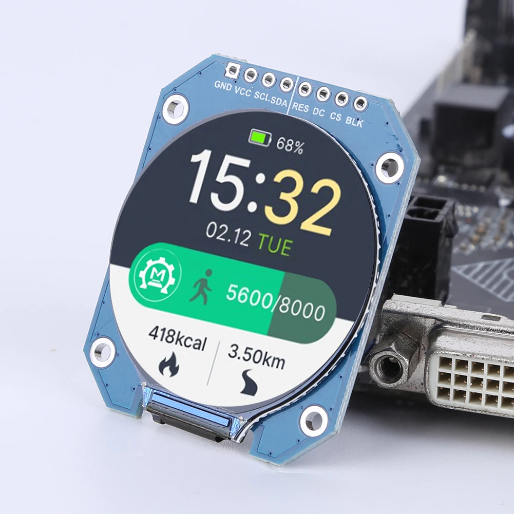 1-28-Inch-LCD-Screen-Display-Module-Round-Screen-HD-IPS-TFT-Colorful ...
