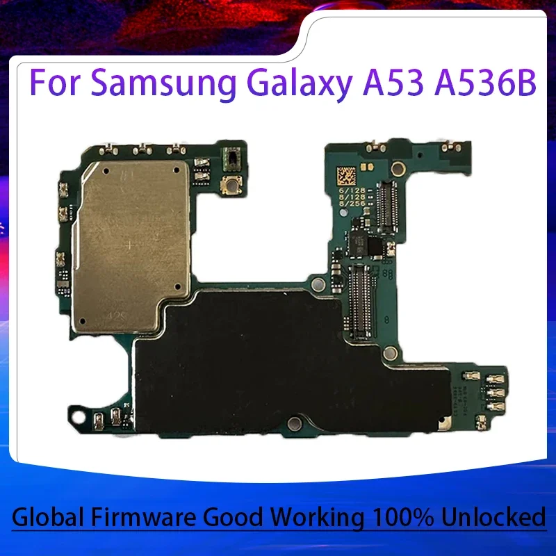 100-Working-For-Samsung-Galaxy-A53-A536B-Motherboard-128GB-256GB ...