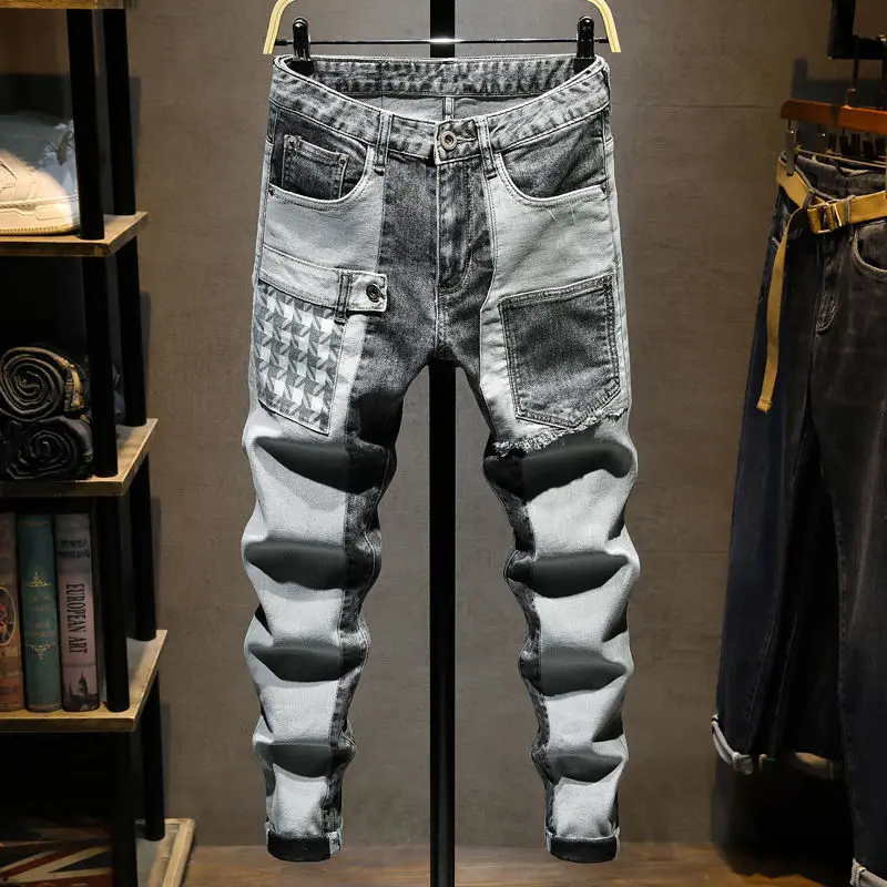 Pantalon-Long-de-Style-cor-en-pour-homme-Streetwear-de-styliste-Kpop ...