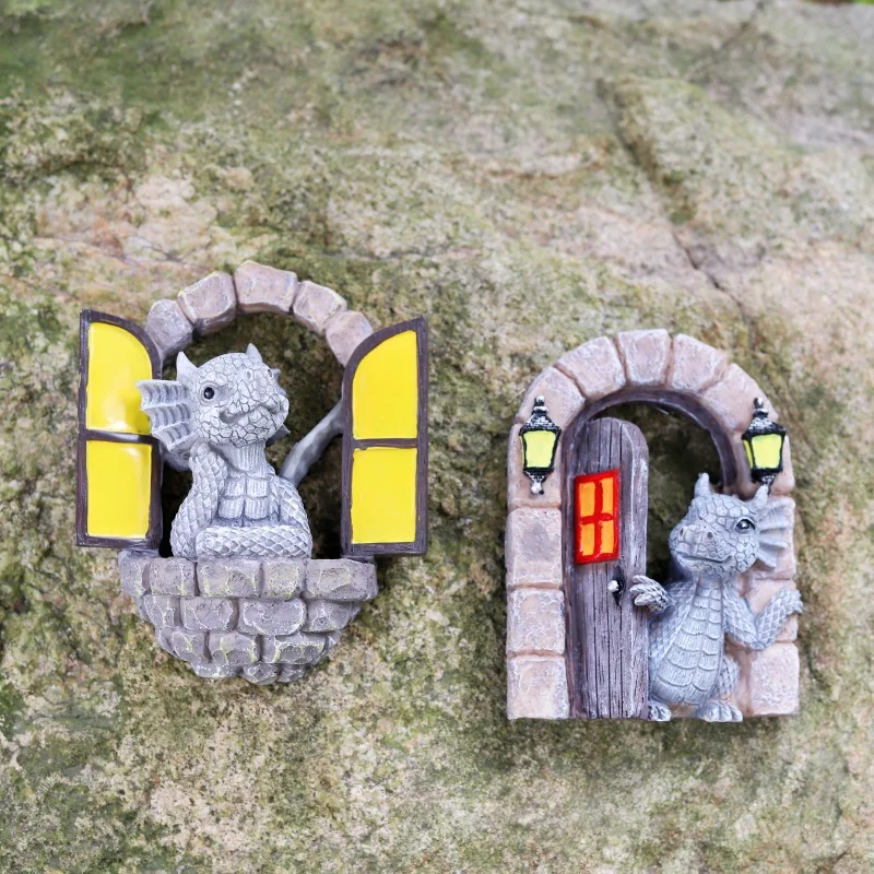 1Pc-Little-Dragon-Sculpture-Cute-Little-Dragon-Resin-Garden-Dragon ...