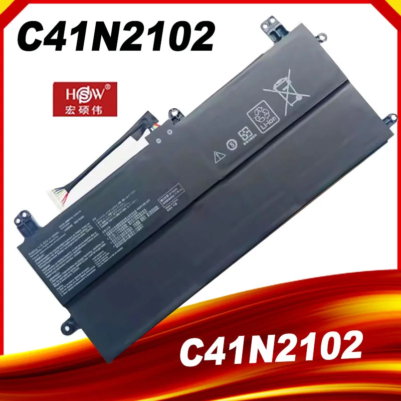 C41N2102-Laptop-Battery-For-Asus-Rog-FLOW-Z13-GZ301ZA-GZ301ZC-GZ301ZE ...