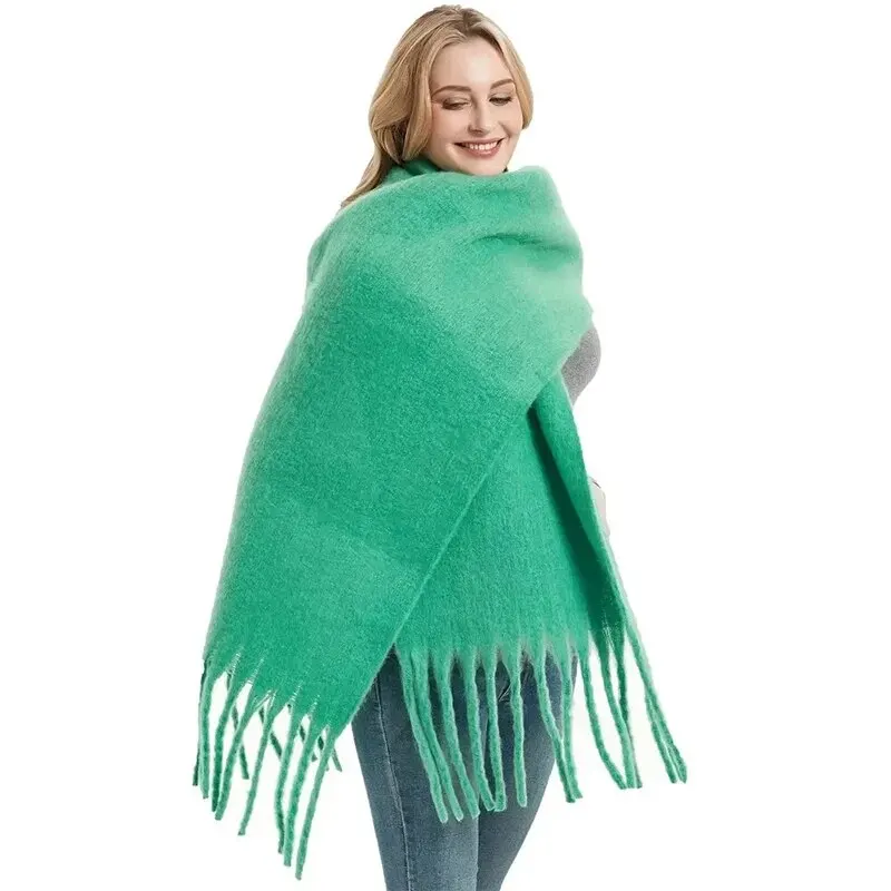 Bufanda-de-Cachemira-c-lida-para-mujer-manta-de-Pashmina-s-lida-chal ...