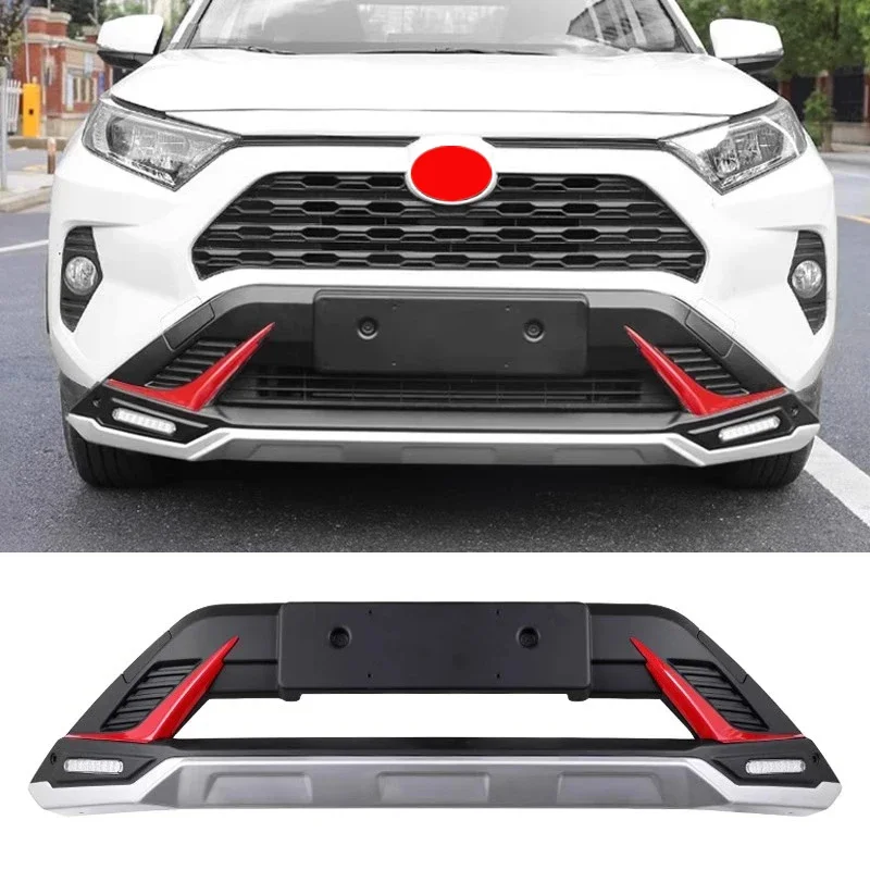 Fit-For-Toyota-2020-2022-2023-2024-RAV4-Front-Rear-Bumper-Protector ...