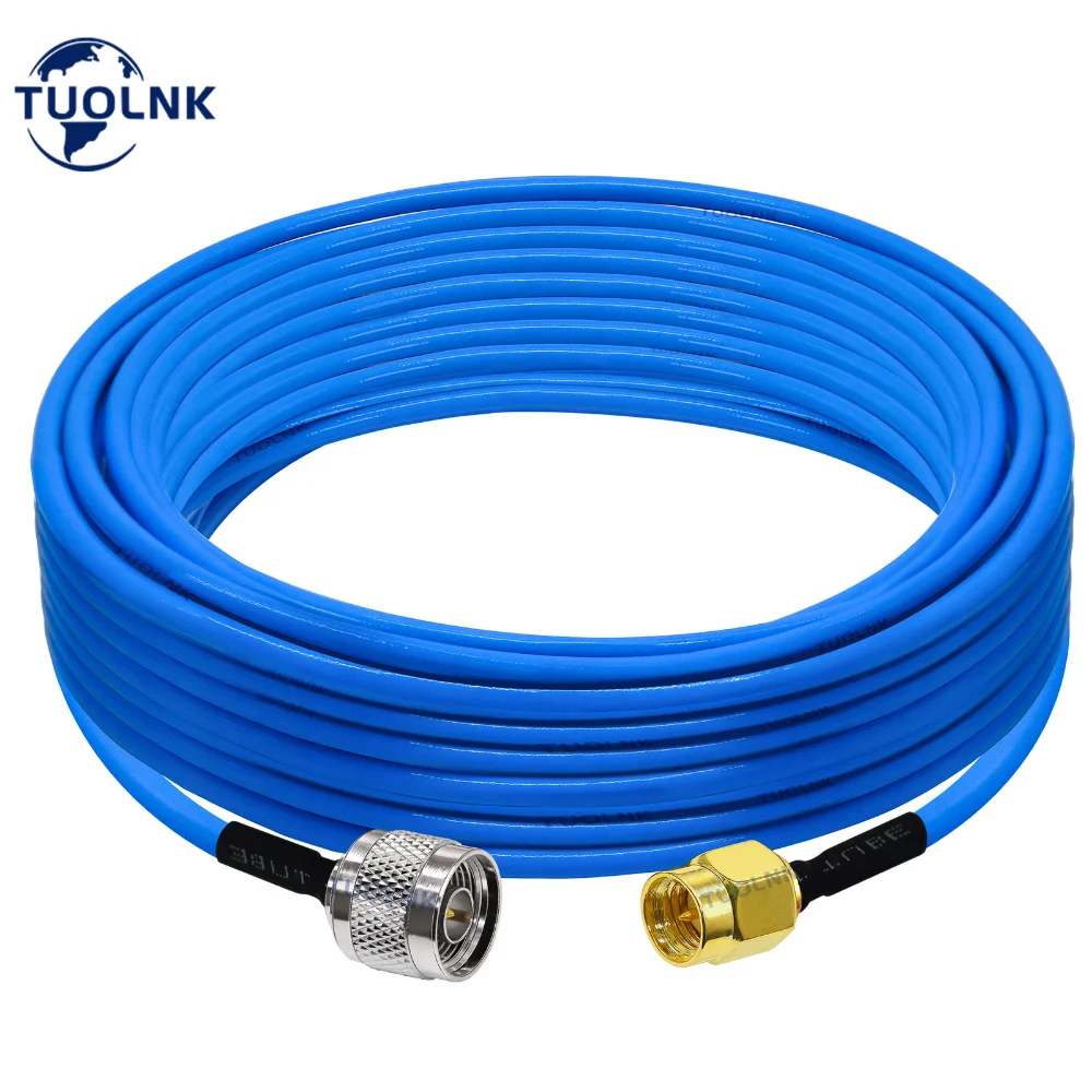 RG402 Coax Cable N Jack Crimp To SMA Male Female Nut Bulkhead Connector ...