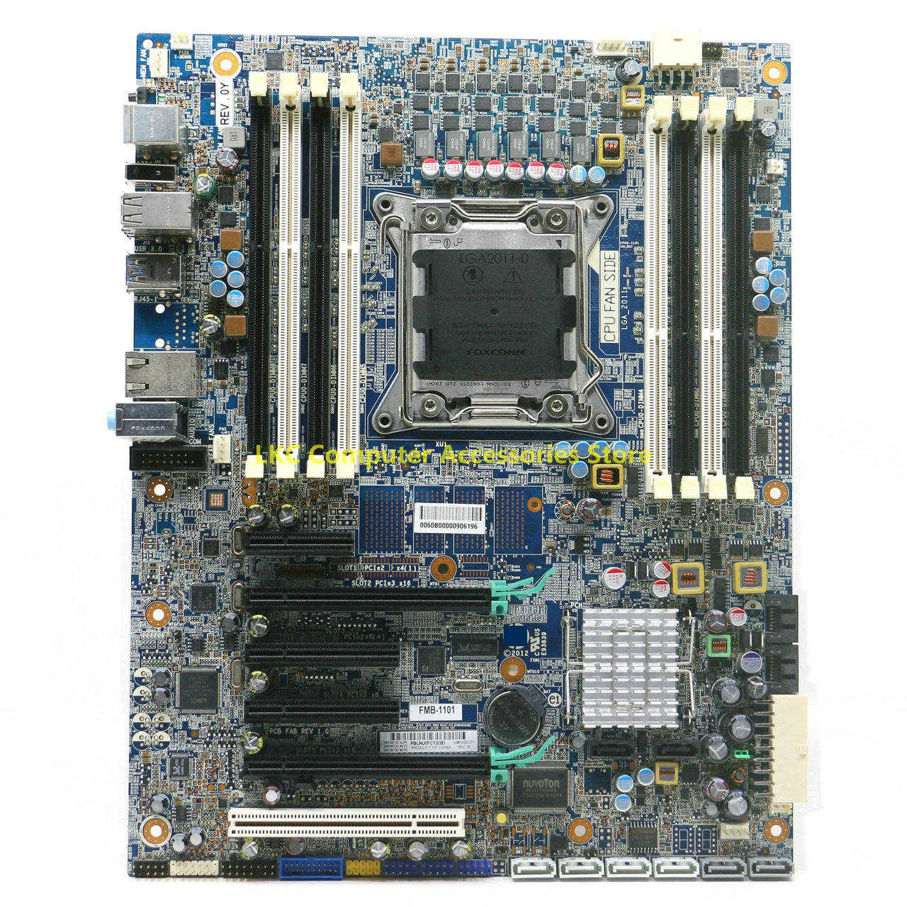 Placa base para estación de trabajo HP Z420 X79, compatible con E5 V2 619557-001, 619557-501 ...