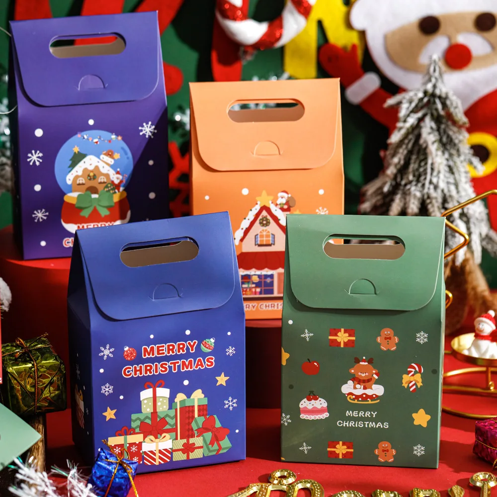 50-10pcs-Christmas-Gift-Boxes-Candy-Cookie-Wrapping-Boxes-Wedding-Party ...