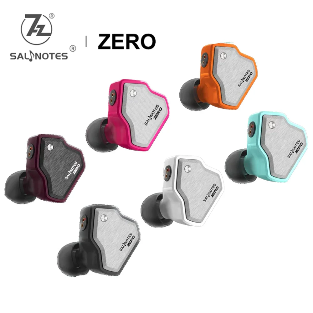 7hz Salnotes Zero Dynamic Driver In Ear Earphone HiFi Music Headphoens ...