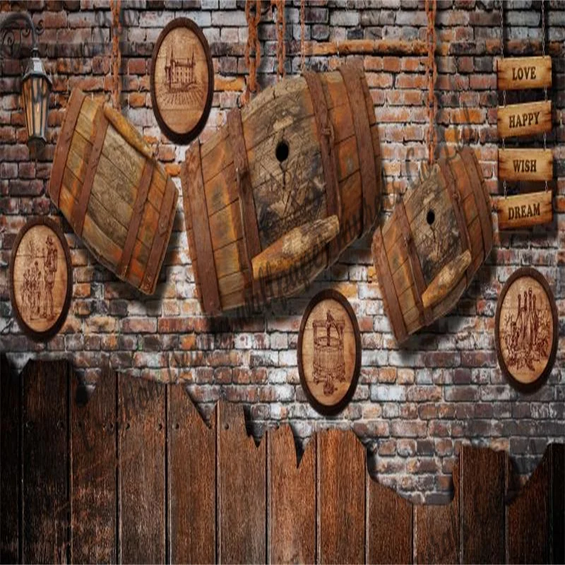 Wine Barrel Background
