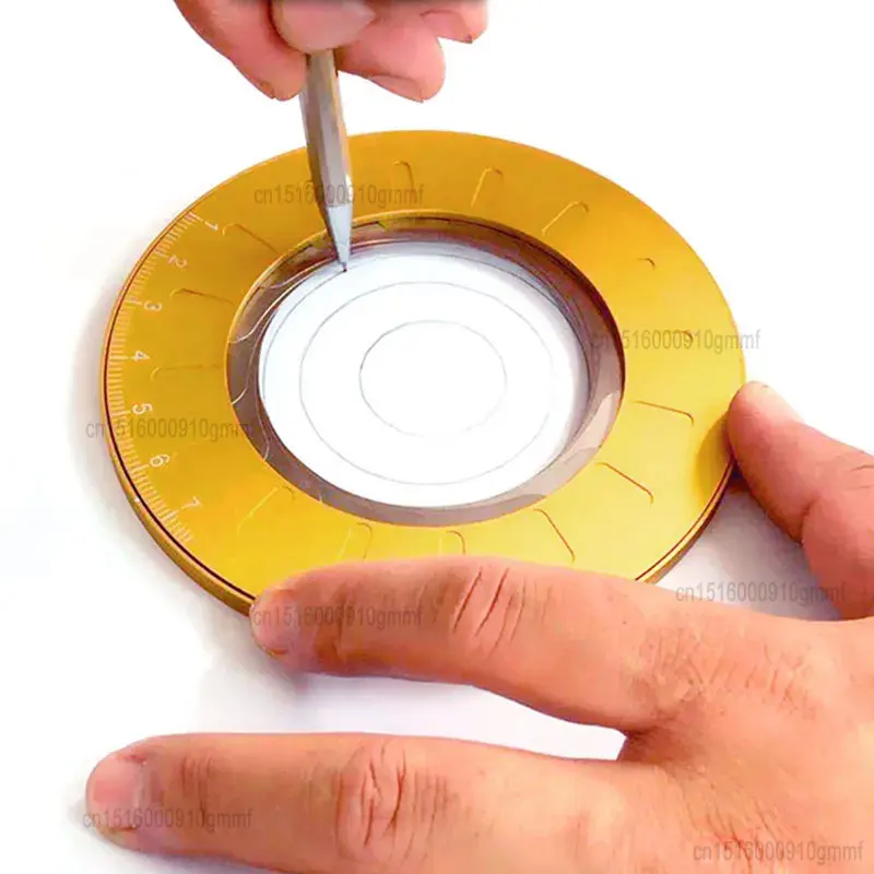 Creative-Rotatable-Round-304-Stainless-Steel-Flexible-Circle-Drawing ...