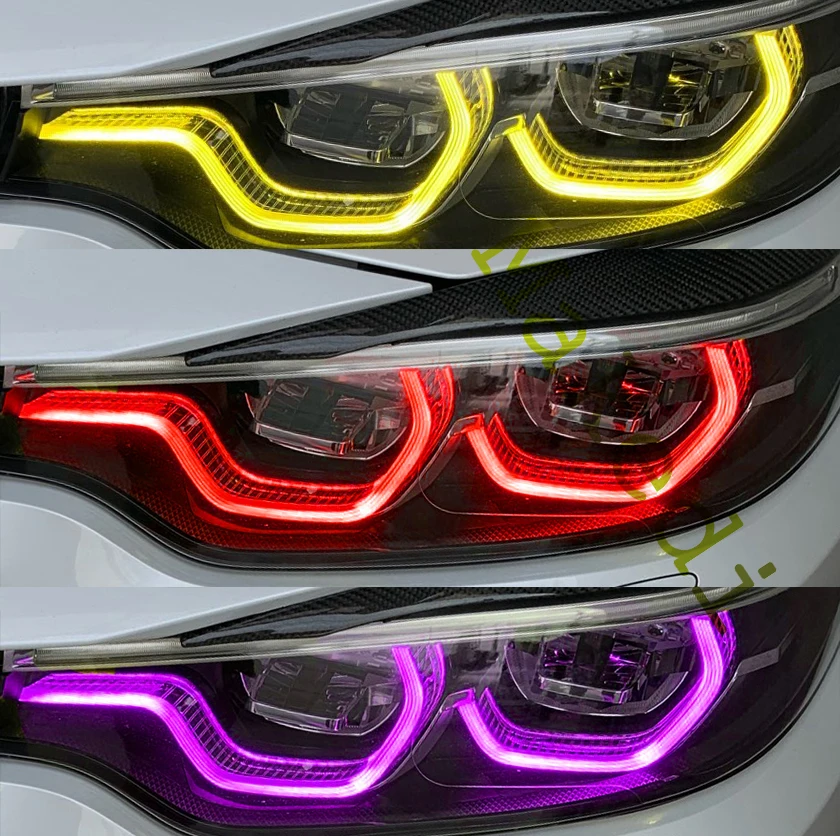 Suitable-For-BMW-M3-M4-CSL-4-series-DRL-yellow-gold-color-LED-Modules ...