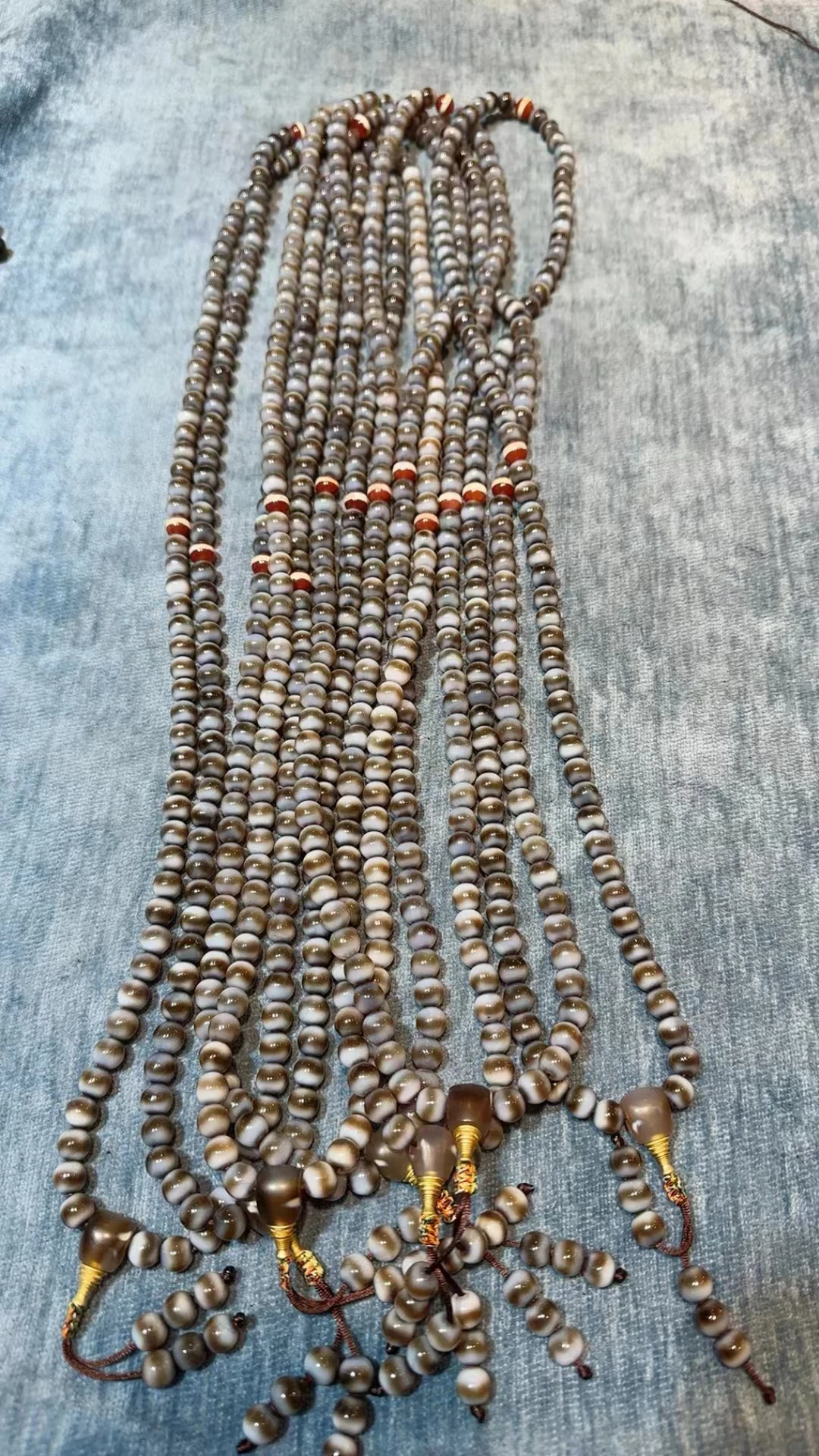 1pcs-lot-108-Prayer-Beads-Meditation-Taiwan-Craft-White-Core-Tiger ...