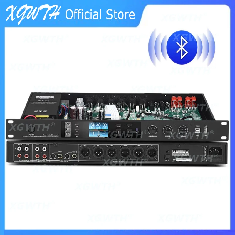 Karaoke Digital Effect Processor Microphone Feedback Suppression Anti ...