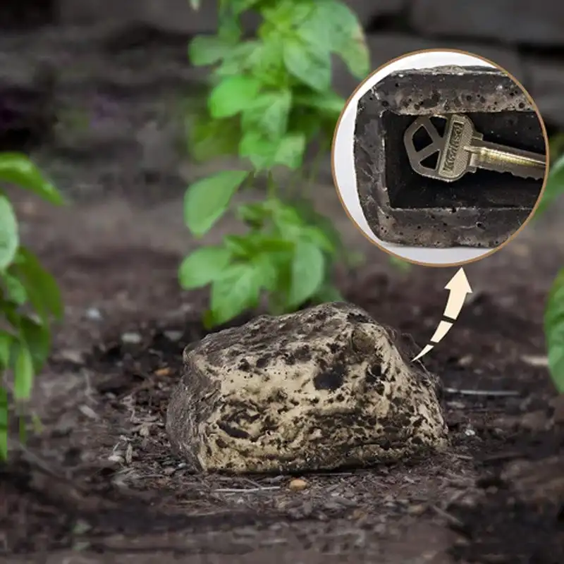 Imitation-Stone-Key-Holder-Safe-Outside-Fake-Rock-Key-Hider-Decoration ...