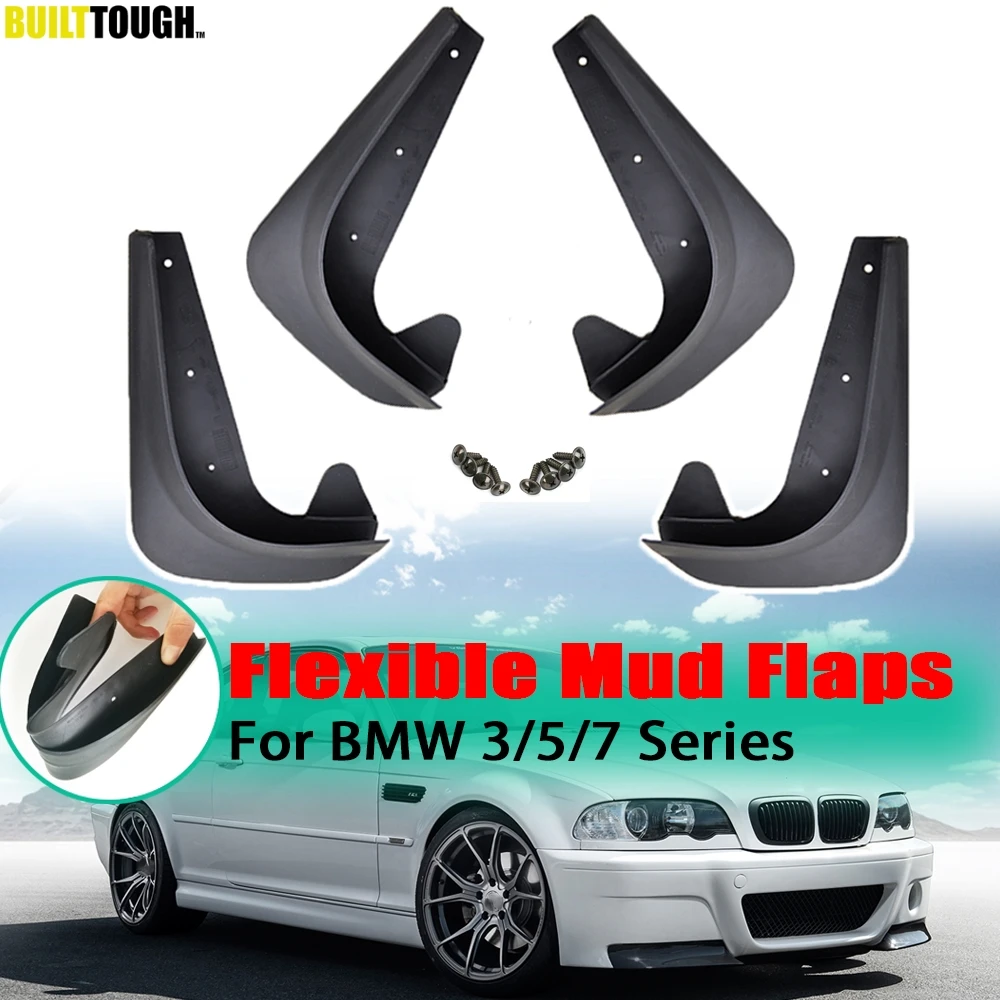 Mudflaps Mud Flaps Splash Guards Mudguards For BMW 3 5 7 Series E30 E46 ...