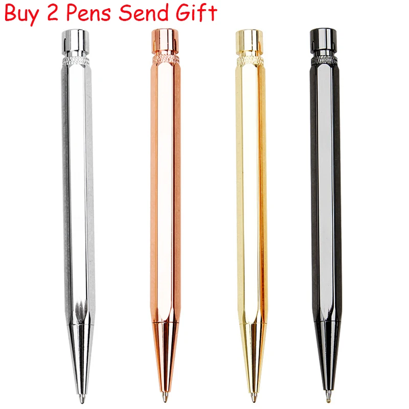 Classic-Design-Metal-Hexagonal-Brass-Ballpoint-Pen-High-Quality ...