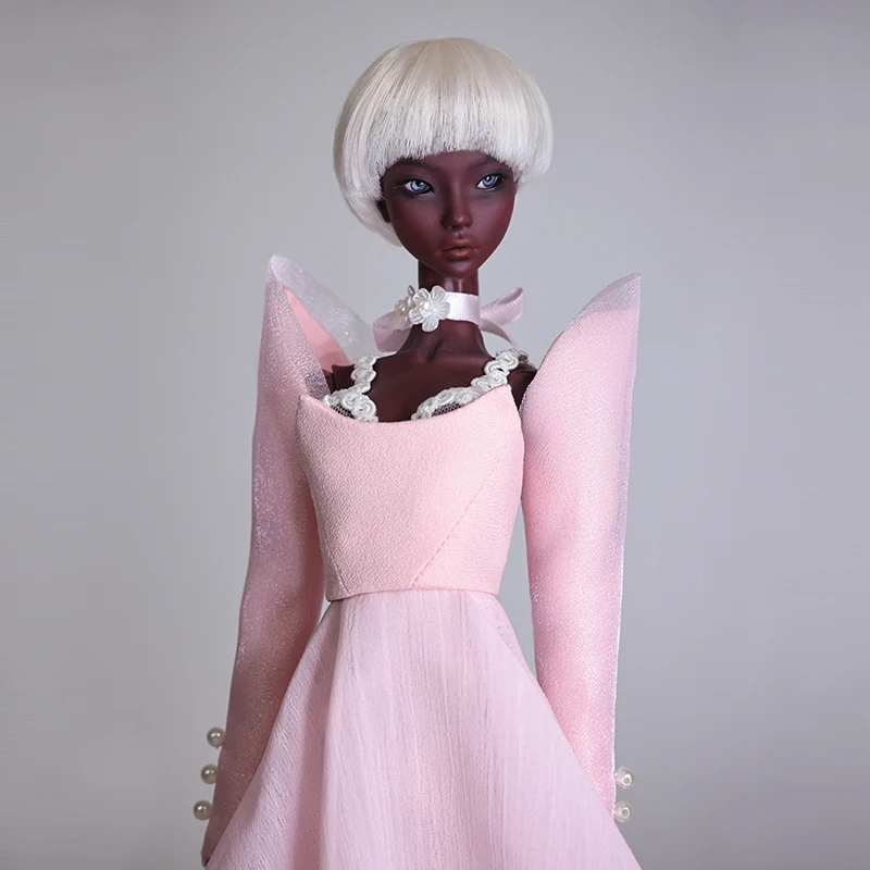 Kate BJD Doll 1/4 ShugaFairy Tan Skin Color Fullset Pink Outfit High ...
