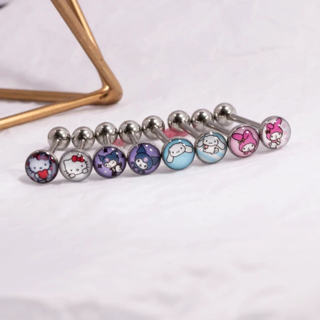 Hello Kitty Tongue Rings Jewelry
