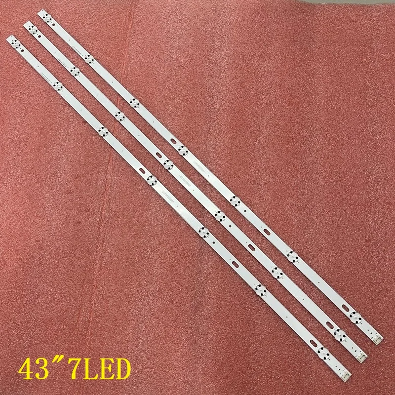 LED strip(3)For LG 43LK5100 43UJ639V 43UJ631V 43LJ5500 43UJ6300 ...