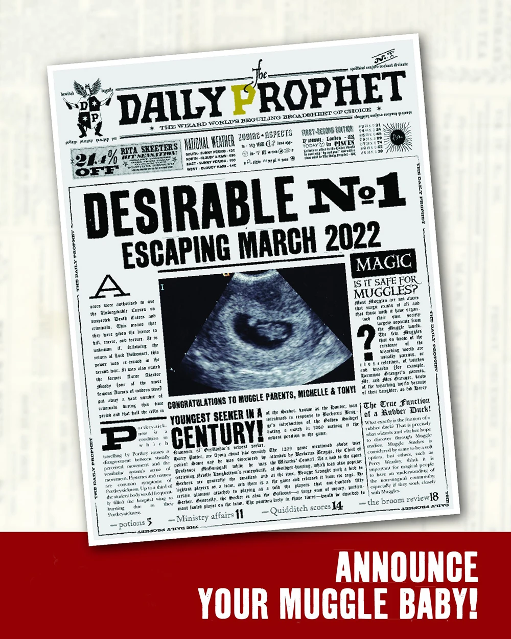 Daily Prophet Pages