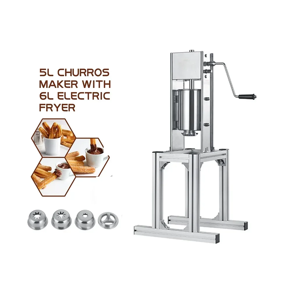 LX Spanish Churros Machine Spanish Dessert Churros Maker For Fritters ...
