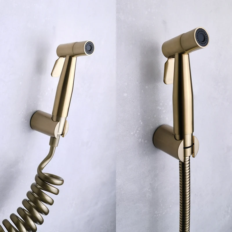 Brushed-Gold-Bidet-Shattaff-Cleaning-SS-Brushed-Gold-Sprayer-Set-with ...