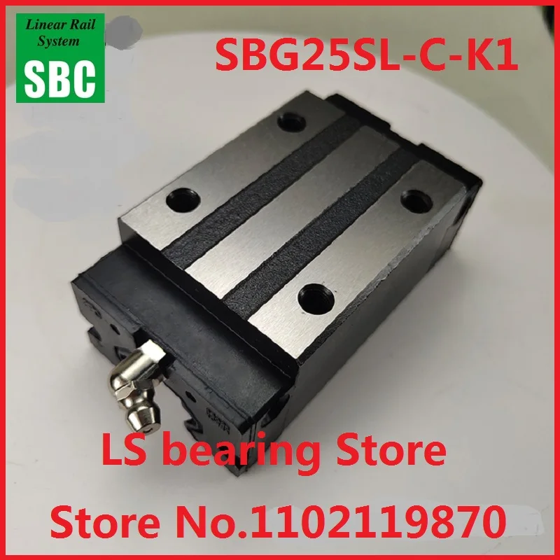 1pc-100-brand-new-original-genuine-SBC-brand-linear-guide-block-SBG25SL ...