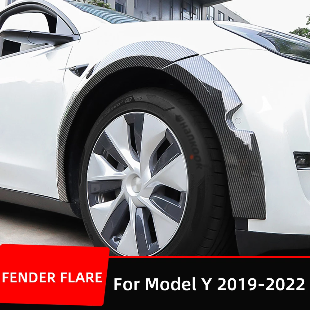 For-Tesla-Model-Y-2019-20-21-22-Car-Wide-Bodykit-Fender-Flares-Arch ...