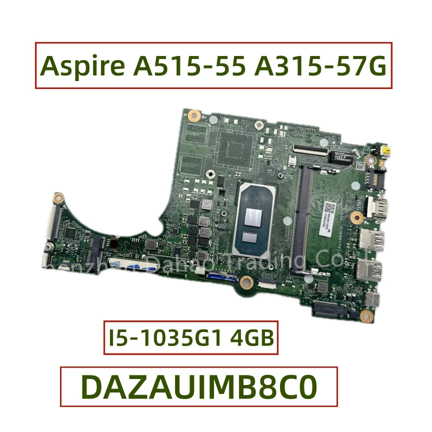 DAZAUIMB8C0-For-Acer-Aspire-A515-55-A315-57G-Laptop-Motherboard-With ...