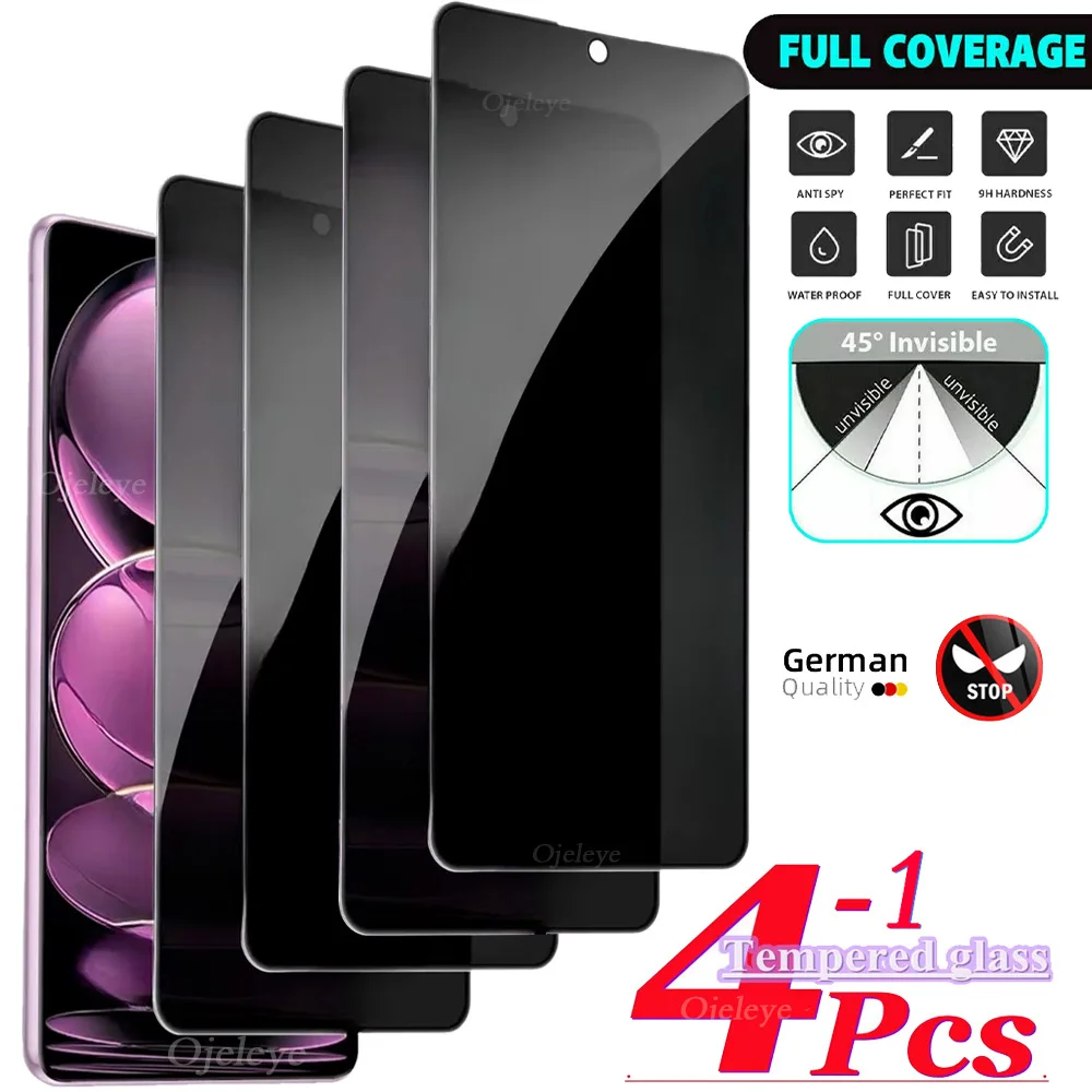 Privacy Screen Protectors For Xiaomi Redmi Note 12S 11S 10S 11 10 12 13 ...