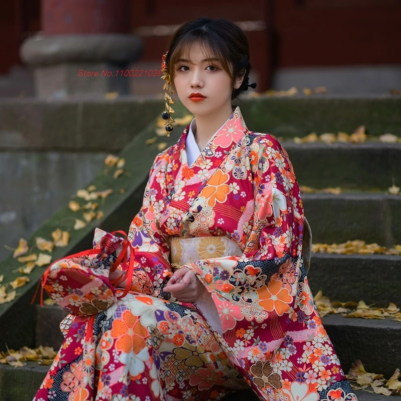 2026 kimono tradicional japonés yukata vestido de geisha vintage ...