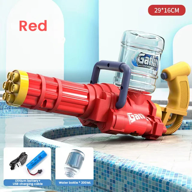 New Electric Water Gun High-Tech Automatic Water Soaker Guns Large ...