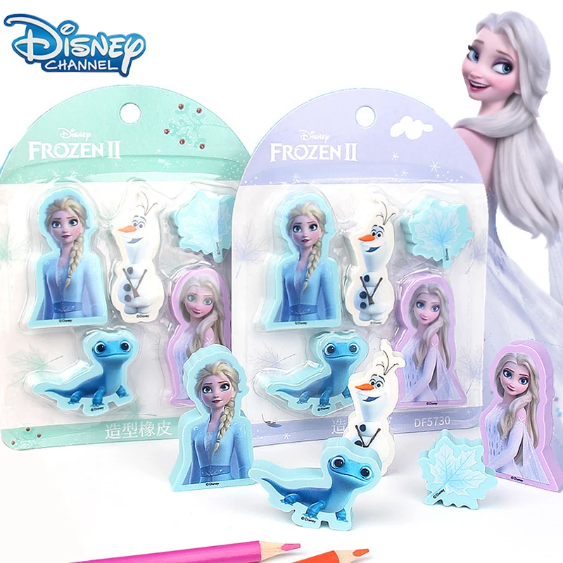 Disney-Frozen-Elsa-Suit-Eraser-Cartoon-3D-Cute-Eraser-Creativity-Study ...