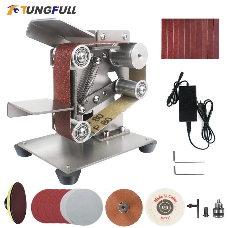 Sander-Electrical-Belt-Grinder-220-V-110V-Knife-Sharpener-Mini-Electric ...