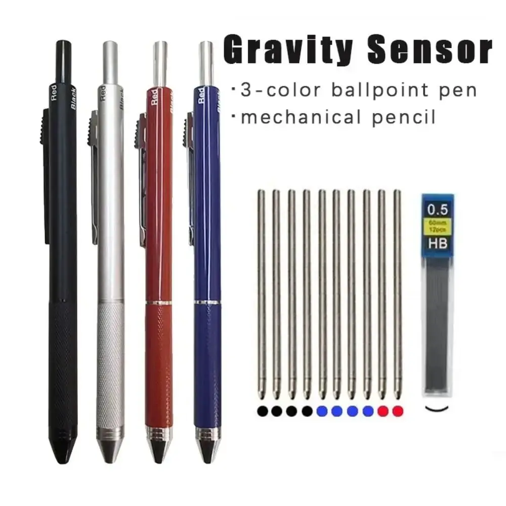 4-in-1-Multi-Function-Metal-Gravity-Sensing-Pen-Students-3Colors ...