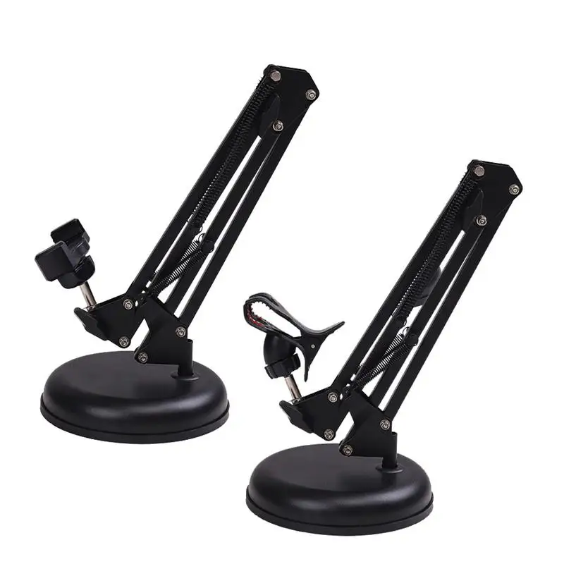 Telescopic-Desk-Stand-360Rotation-With-Phone-Holder-Flexible-Arm ...