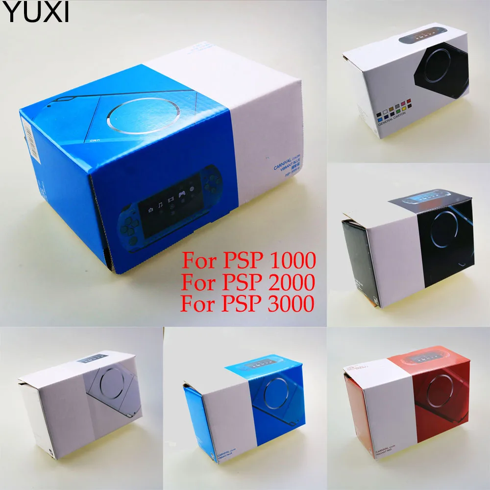YUXI-1PC-New-Packing-Box-Carton-for-PSP-3000-2000-1000-Game-Console ...