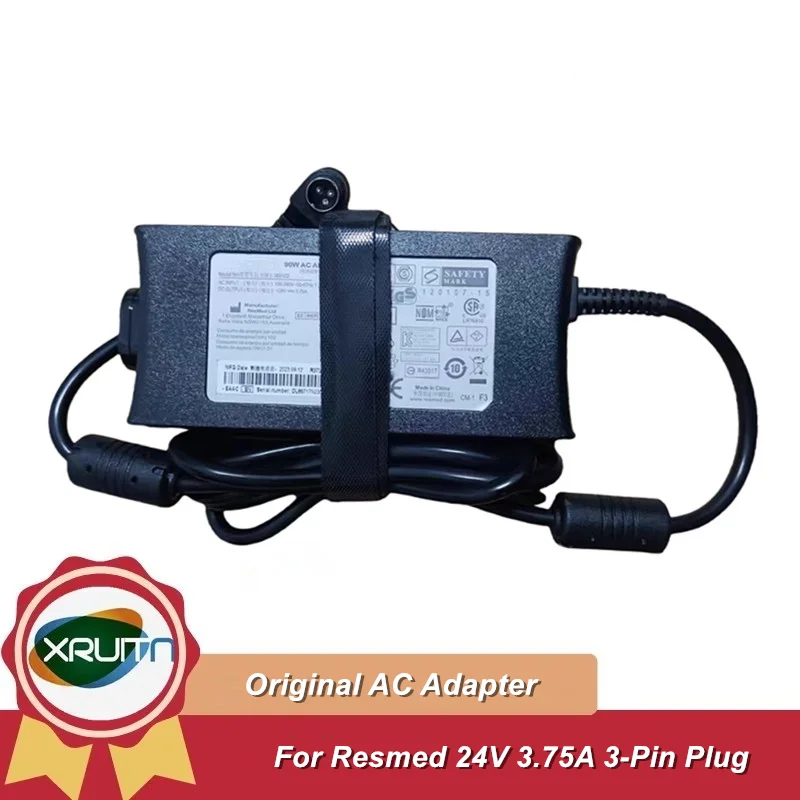 Original 90w 369102 adaptador ac 24v 3.75a carregador de energia para ...