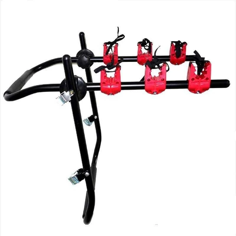 3-Bicycle-Sturdy-Arm-Trunk-Mount-Bike-Carrier-Rack-Hatchback-Rear ...
