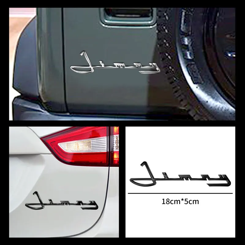 3D-Chrome-Metal-Jimny-Letter-Emblem-Car-Styling-Side-Door-Bumper ...